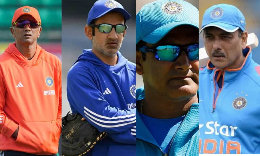 Indian Cricket Team Coaches List from 1971 to 2026